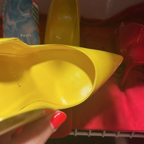 Christian Louboutin | Shoes | Authentic Yellow Louboutins | Poshmark